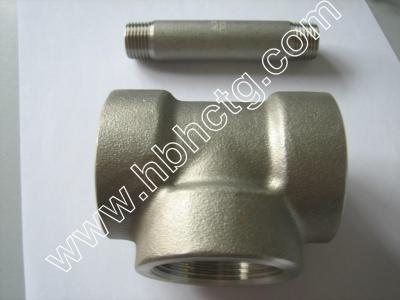 Cina L'anti ruggine che dipinge il raccordo a T di acciaio inossidabile, accessori per tubi dell'ANSI la B 16,11 zinca rivestito in vendita