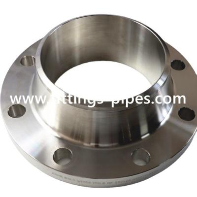 China Classe 150 ANSI de aço inoxidável B16.5 da flange do pescoço da solda de 6 polegadas à venda