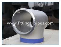 China ISO Certified Equal Tee Pipe Fitting ,  A234 Wpb Butt Weld Reducing Tee for sale