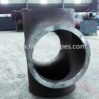 China ISO Certified Equal Tee Pipe Fitting ,  A234 Wpb Butt Weld Reducing Tee for sale