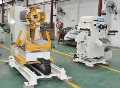 China Uitstekende Prestaties 3 in 1 Decoiler-Gelijkrichtersvoeder voor de Materialen van het Plaatmetaal Te koop