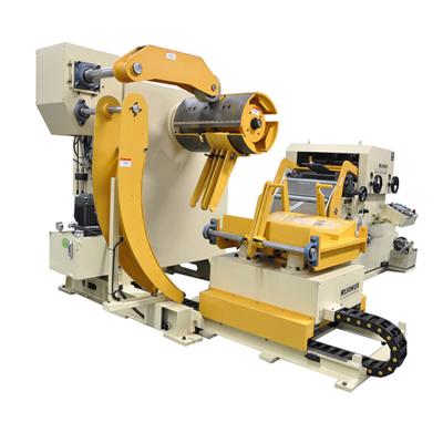 China Straightener de aço do alimentador da bobina do PLC Nc para a perfuração, o Decoiler e o Straightener da imprensa à venda