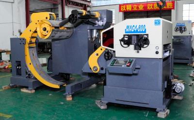China Carimbando e processando 3 em 1 alimentador Decoiler do Straightener da bobina, alimentador servo do rolo à venda