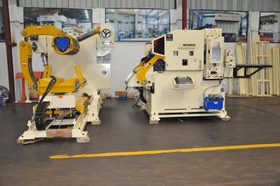 China Hohe Produktivität Decoiler und Strecker mit Bespulungs-Auto MAC2-1000A zu verkaufen