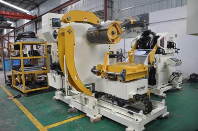 China Hydraulic Heavy Material Frame Punch Feeder Straightening Machine Stamping Automation for sale