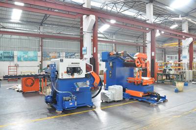 China Coil Feeder Stamping Processing Metal Sheet Straightening Machine Hydraulic Cutting Device for sale