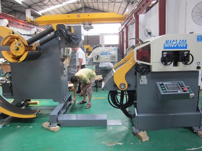 China MAC Coil Feeder Stamping Automation Equipment High Flattening Feeding Accuracy for sale