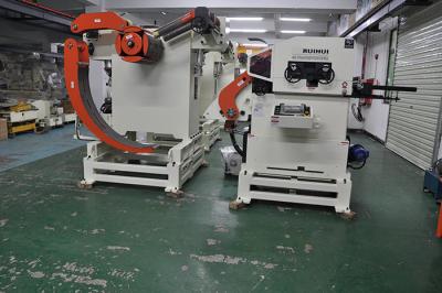 China 3 In One Automatic Feeder Sheet Metal Decoiler Auto Parts Stamping Equipment for sale