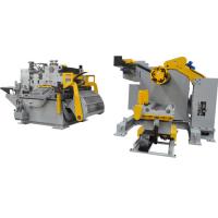 China Energy Efficiency Strip Straightener Machine / Feeder Automatic Punching Machine for sale