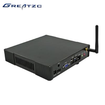 China Ultra Small Intel 1037U dual Core VGA HDMI Dual Display Fanless Embedded PC With 1 LAN Intel HD Graphic Card for sale