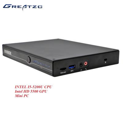China Intel 5th Gen Industrial Embedded Computer HD 4k Playing Dual Display DP HDMI 16GB RAM for sale