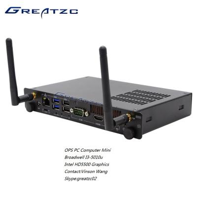 China ZC - OPS5010 Broadwell I3 5010u Open Pluggable Specification PC With 80PIN JAE Port for sale