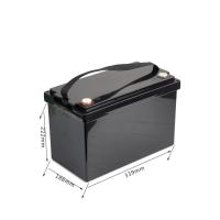 China 12V 100Ah Deep Cycle RV Battery - Lead-Acid Design with 3-5 Year Life for Motorhomes & Marine for sale