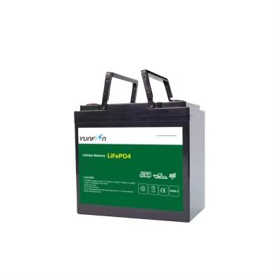 China 12V 6Ah Lifepo4 Solar Battery Home Backup Energy Storage Golf Cart Battery for sale