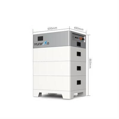 China 51.2V 10KWH 15KWH Residential Lifepo4 Battery Stacked Lithium Battery Pack 300Ah 400Ah for sale