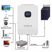 China YUNFAN 8kW Off Grid Inverter 48V Split Phase Pure Sine Wave Solar Power System for sale
