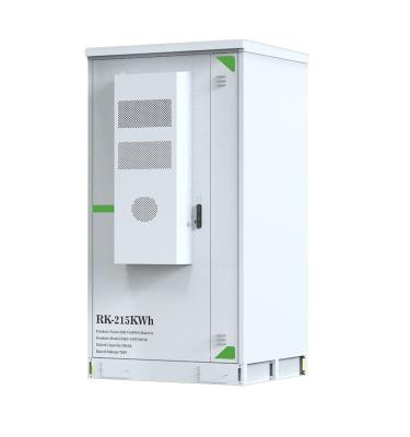 Cina Armadio esterno 200KWh Intelligente raffreddato ad aria 627.2 a 806.4V LiFePo4 BESS Modbus TCP CAN IP54 in vendita
