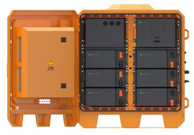 Cina Sistema di accumulo di energia mobile monofase 220 / 230 VAC con uscita di corrente alternata di 15 kW e batteria LiFePo4 di grande capacità di 30 kWh in vendita