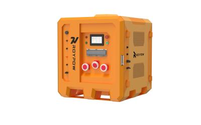 Cina Sistema di accumulo di energia mobile monofase 220 / 230 VAC con uscita di corrente alternata di 15 kW e batteria LiFePo4 di grande capacità di 30 kWh in vendita