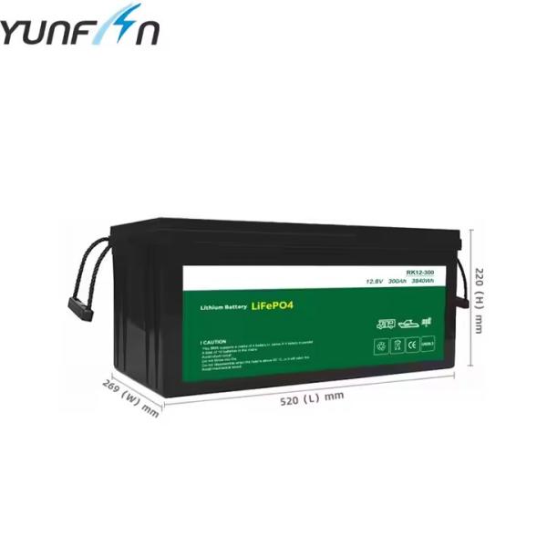 12V 200ah lifepo4 배터리 Deep Cycle RV 배터리 재충전 가능한 리온