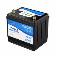China 60Ah Lithium Car Battery for Start-Stop and Deep Cycle Performance 12V for sale