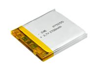China MSDS Certified Low Temperature Lithium Ion Polymer Battery 3.7V 1000mAh 1200mAh 1600mAh 2000mAh 2700mAh for sale