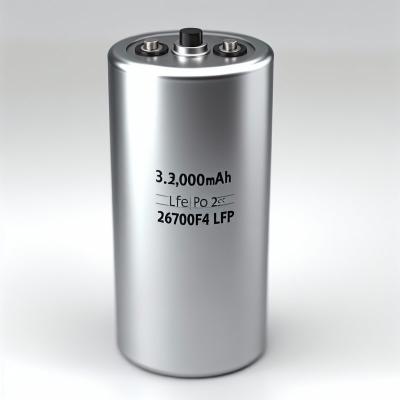 China 26700FB4 LFP 3.2V 5000mAh Cylindrical Battery Cell LiFePo4 2C Electric Bicycle for sale