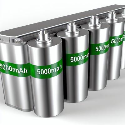 China 5000mAh Cylindrical Battery Cells High Capacity Energy Efficiency for Electric Bikes' Wide Range of Applications for sale