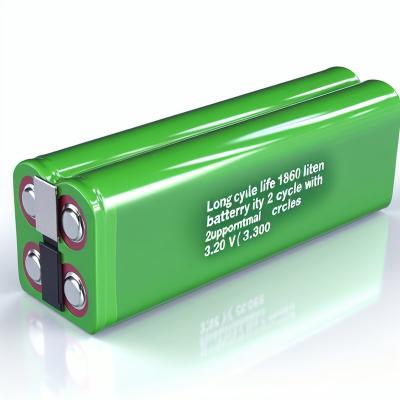 China Long Cycle Life 18650 Lithium Ion Battery Cells Supports 2 Cycles with 3.20 V Nominal Voltage for sale