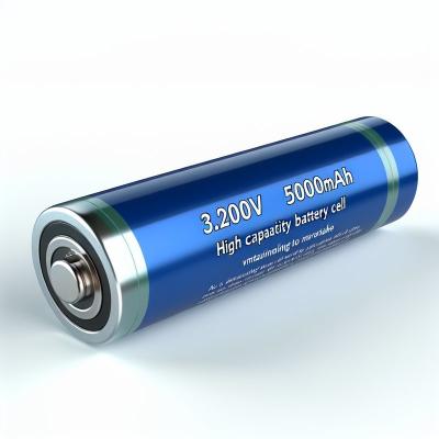 China Stable Power Output Cylindrical Battery Cells 3.20V 5000mAh for High Capacity and Energy Efficiency for sale