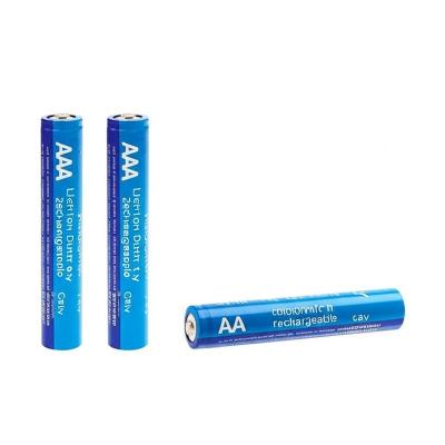 China Wholesale AA Li-ion Battery 2500mAh 1.5V Rechargeable Cell Factory Direct Supply OEM/ODM Customizable Certified Safe for sale