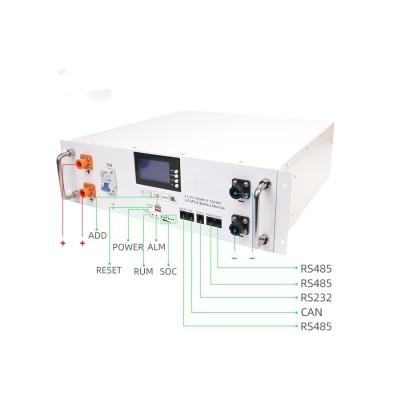 China YF4850LFP HES 48V 50Ah LiFePO4 Battery 2.4kWh Rack Mount Solar Storage Battery With Smart BMS For Home Backup Telecom And Off-Grid Systems for sale