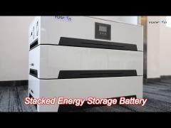 stacked energy storage  lithium battery  solar energy home lifepo4 battery