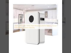 5KWh 48V 51.2V 100Ah Wall Mounted LiFePo4 Battery Home Solar Battery 5 Years Waranty