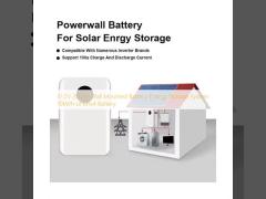 51.2V 200Ah Wall Mounted Battery Energy Storage System 10kWh LiFePo4 Battery