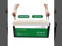 Recycling Lithium Ion Rectangle 6000 times Battery Pack A grade battery cell With LED Display 12V 120ah With Improved Efficiency