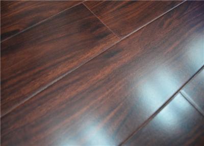 Cina La pavimentazione di legno del laminato della ciliegia DIY di lucentezza media AC4 con ha fatto doppio clic in vendita