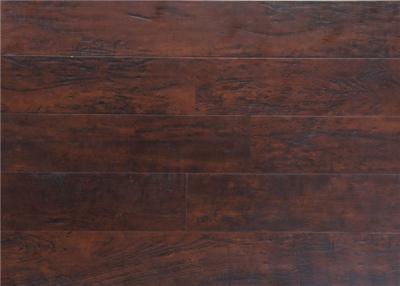 Cina Noce/quercia scura/laminato di legno rustico della pavimentazione di DIY per la camera da letto in vendita