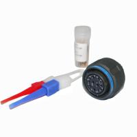 China Durable Amphenol D38999/26FF45pn Straight Plug Connector for Electronics for sale