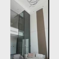 China Safe & Reliable Screw-Driven Elevator | Stainless Steel Design with Emergency Stop Button for sale