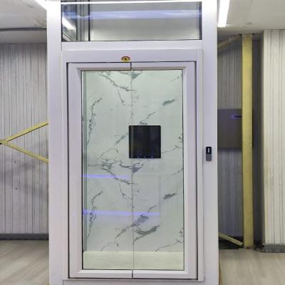 China Smooth Hydraulic Home Elevators 0.2-04 M/S Microprocessor Based 400kg Load Capacity for sale