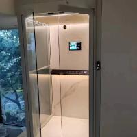 China Emergency-Stop Hydraulic Home Elevator with 304 Stainless Cabin for sale