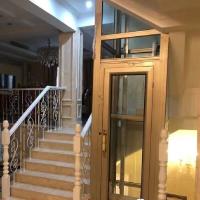 China Pitless Hydraulic Home Elevator with Emergency Stop – 14.5 m, 5 Stops for sale