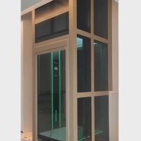 China Quiet Traction Home Elevator | Classic Single Swing Door for sale