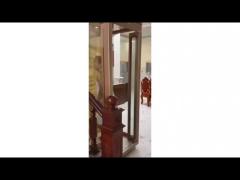 Stainless Steel Hydraulic Home Elevators 1T Residential Hydraulic Lift For Home