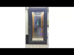 Traction elevator sightseeing