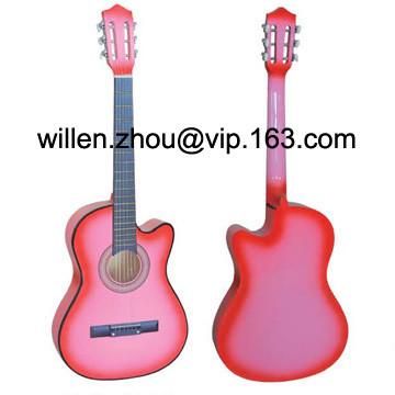 China 38inch cheapest cutway clssical guitar(WM-C831PK) for sale