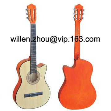 China 38inch cheapest cutway clssical guitar(WM-C831NA) for sale