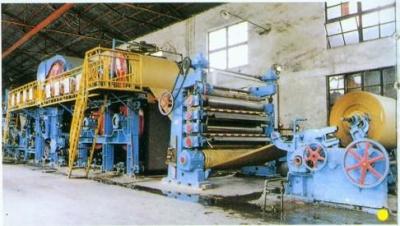 China Model 2880 100T/D kraft paper machine /2800mm corrugated paper machine for sale
