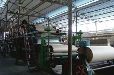 China Chinese paper making machinery,1575 type 15-20T/D  Corrugated paper making machine for sale